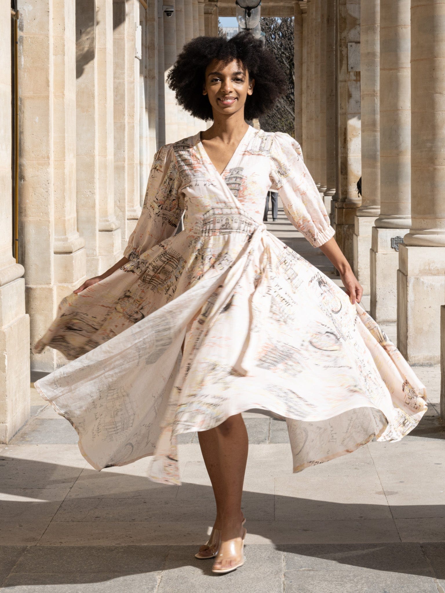 'Mamma Mia' wrap dress – MISE TUSA