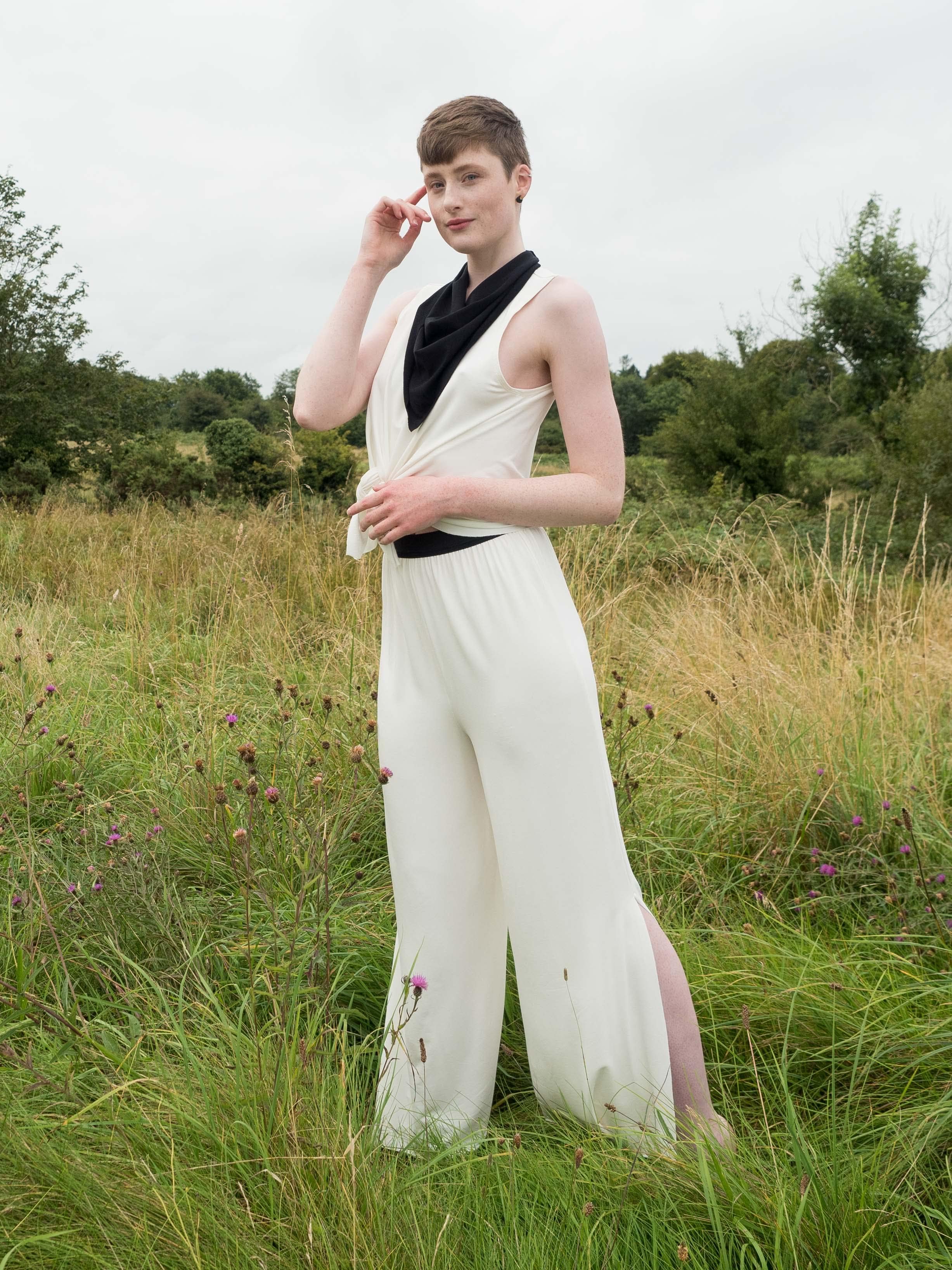 'Warrior II' pants - Cream – MISE TUSA